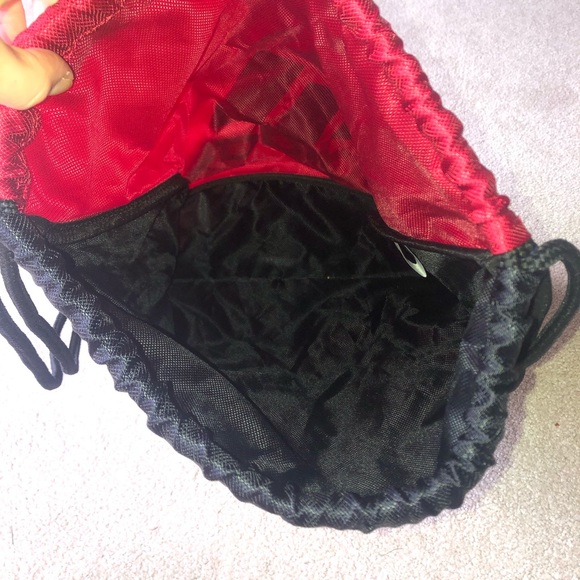 adidas | Bags | Adidas Drawstring Backpack Athletic Bag Red | Poshmark